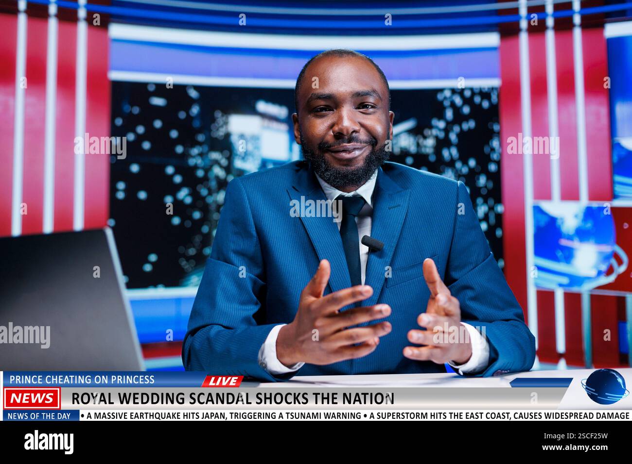 Reporter covers wedding scandal news, royal family involved in drama ...