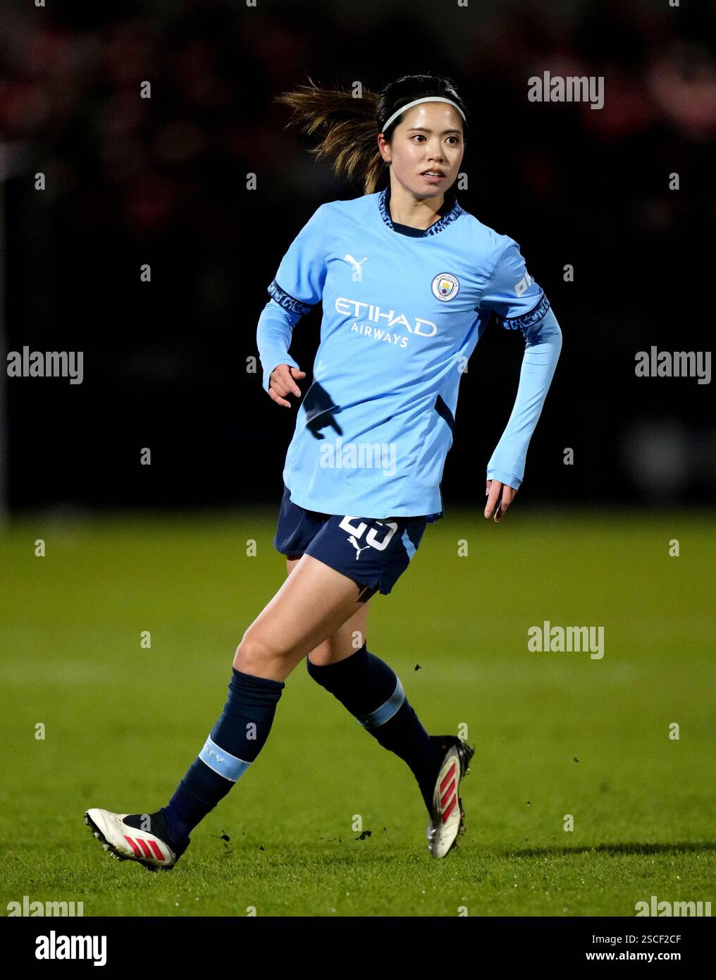 Manchester City's Yui Hasegawa during the Subway Women's League Cup ...