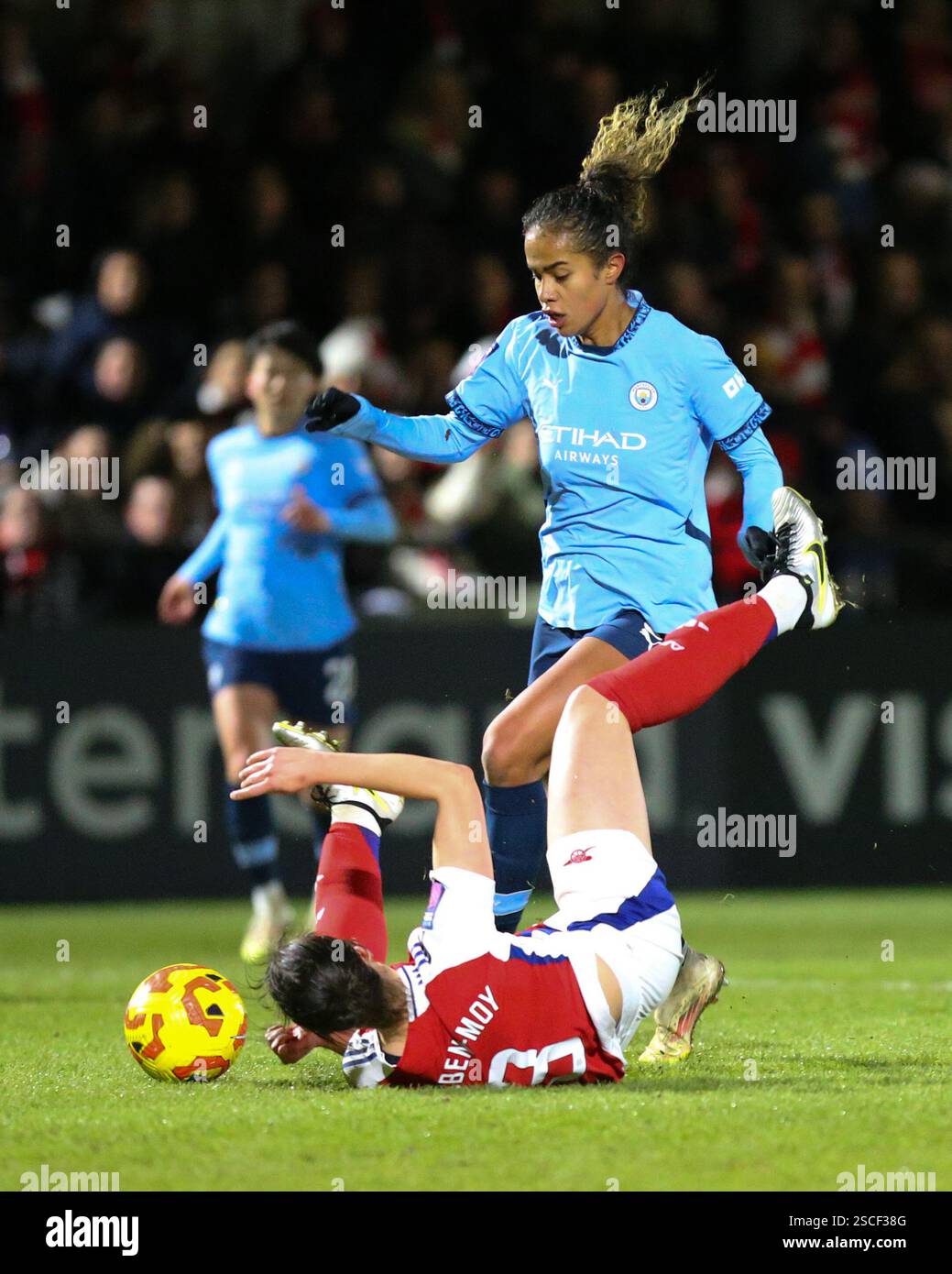 Borehamwood, England, February 06 2025: Lotte Wubben-Moy (3 Arsenal ...