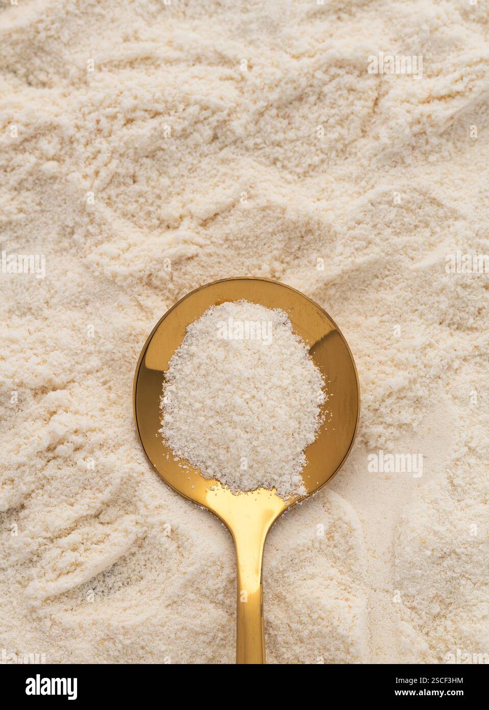 Organic gelatin powder also called hydrolyzed collagen Stock Photo - Alamy