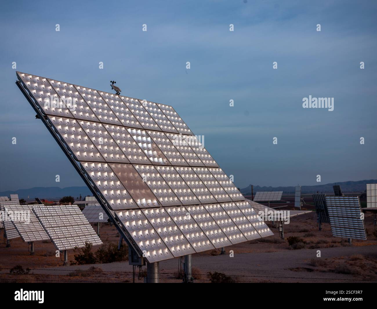 Obsolete Solar Farm Stock Photo - Alamy