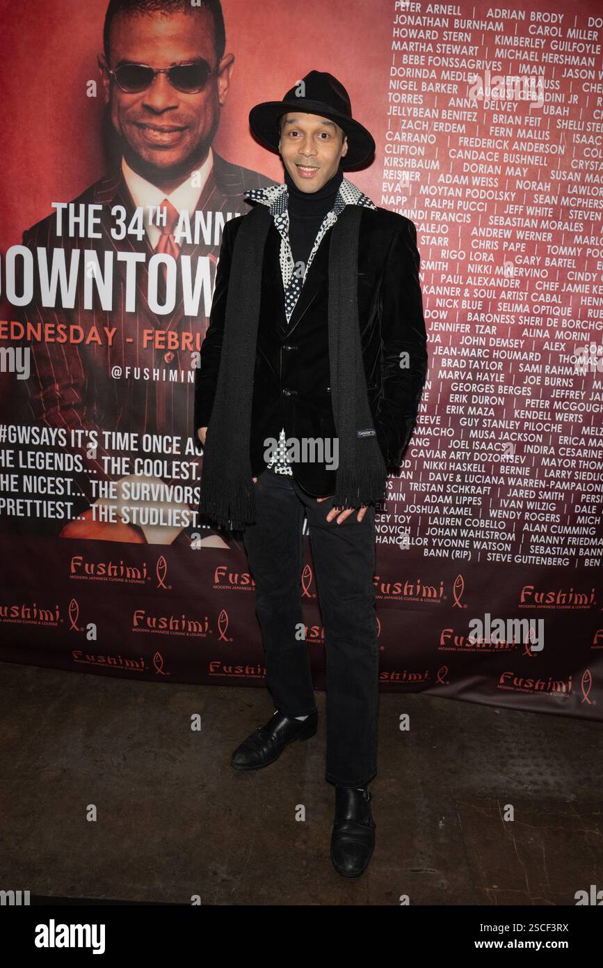 Devon Watley attends George Wayne's 2025 Downtown 100 party at Fushimi ...