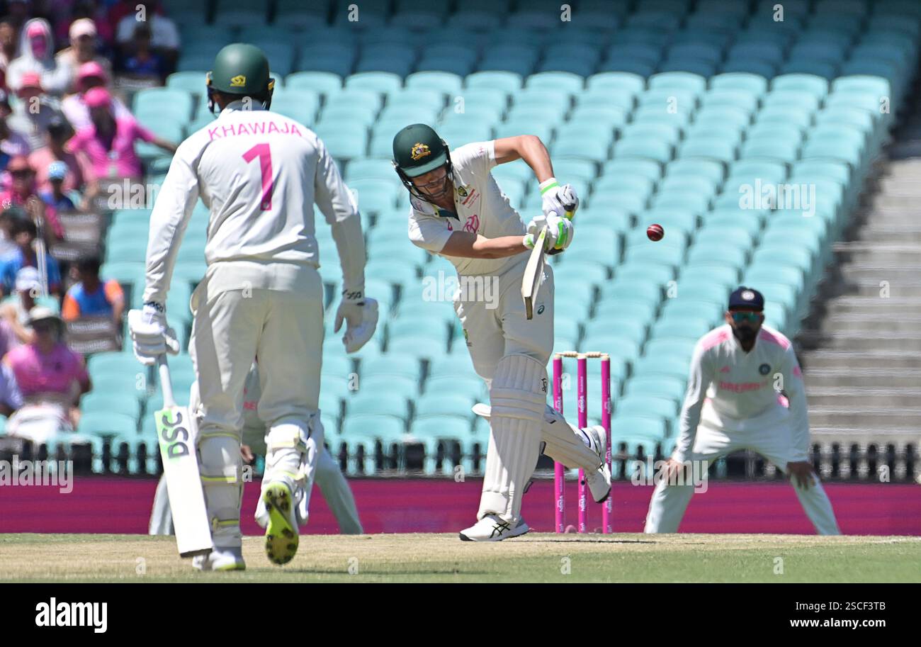 Australia won the final Pink Test in Sydney to reclaim the Border ...