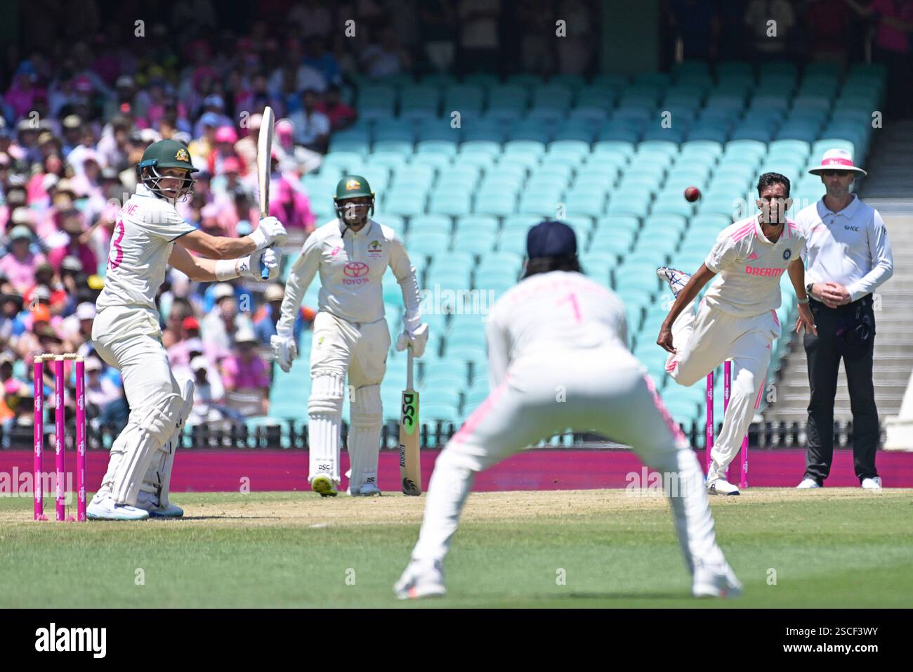 Australia won the final Pink Test in Sydney to reclaim the Border ...