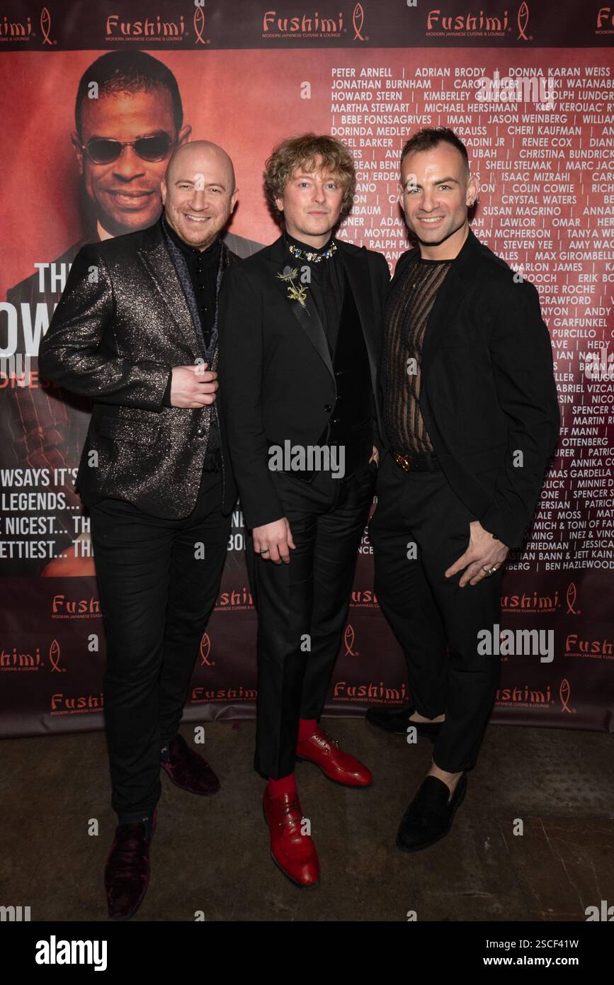 Joshua Kokeny, Marsin Mogielski and Robbie Fuhrer attends George Wayne ...