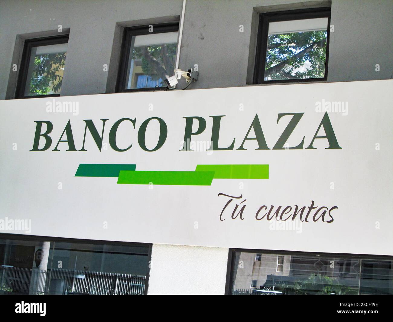 Iconic Venezuelan bank ,Banco Plaza.Editorial, editorial illustrative ...