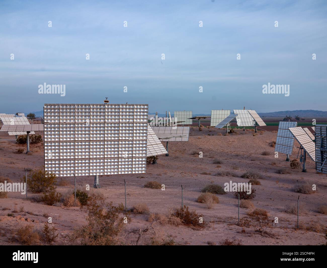 Obsolete Solar Farm Stock Photo - Alamy