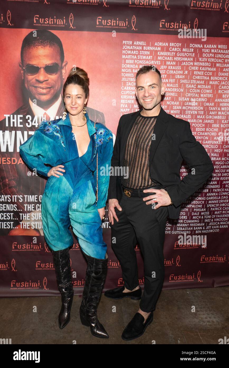 Danielle Gnatz and Robbie Fuhrer attends George Wayne's 2025 Downtown ...