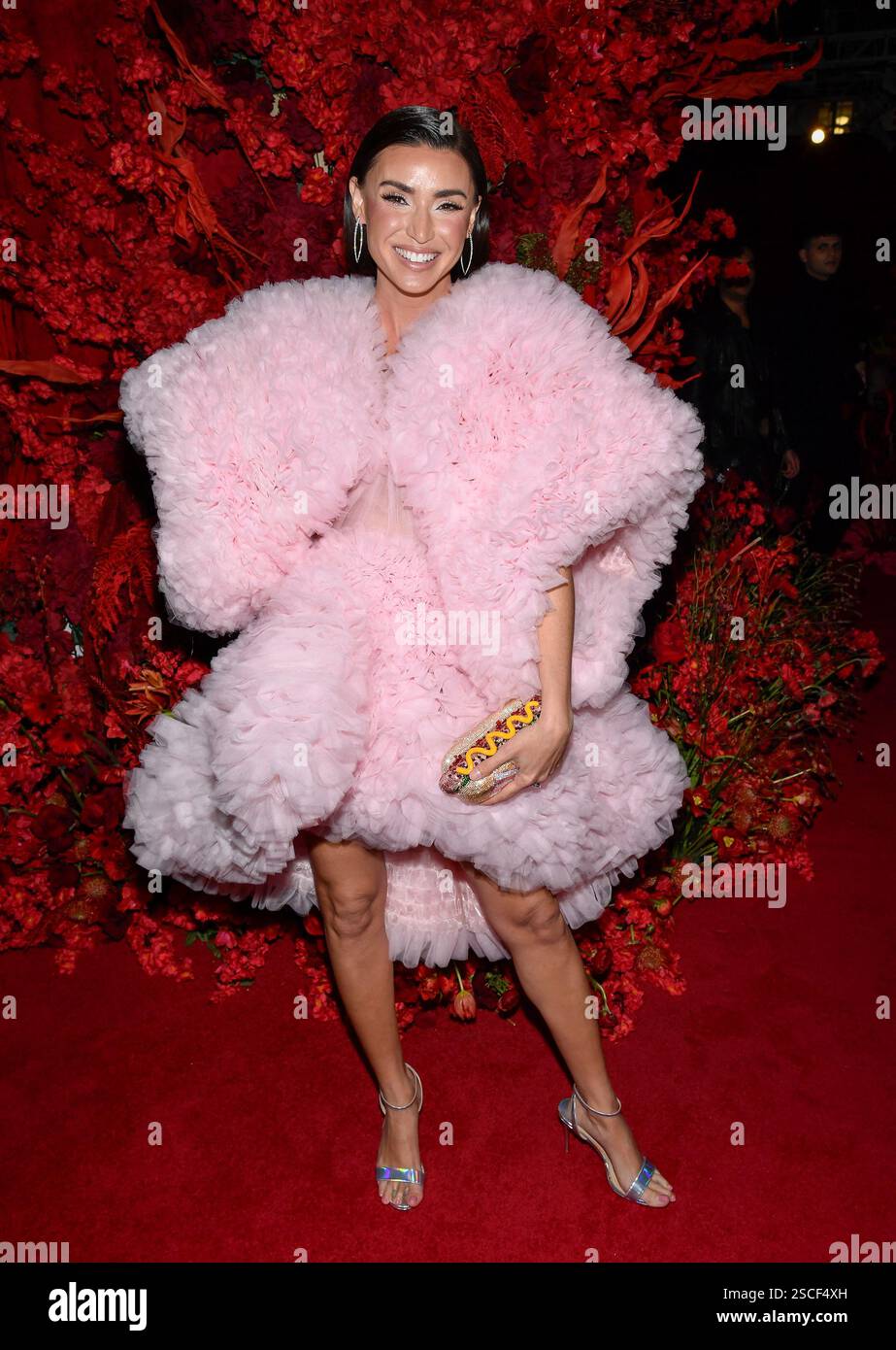 Bronwyn Newport attends the Christian Siriano Fall/Winter 2025 fashion ...