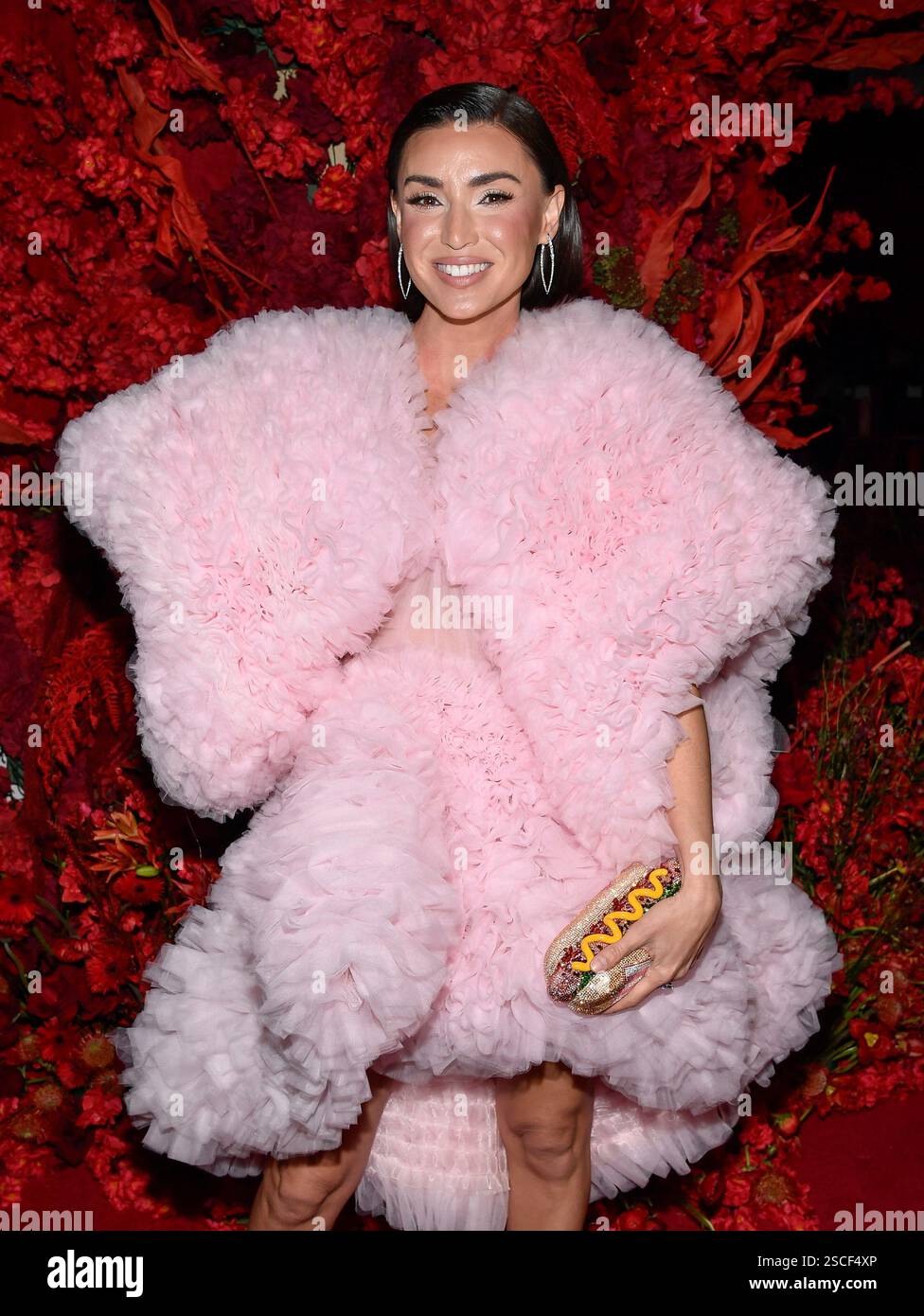 Bronwyn Newport attends the Christian Siriano Fall/Winter 2025 fashion ...