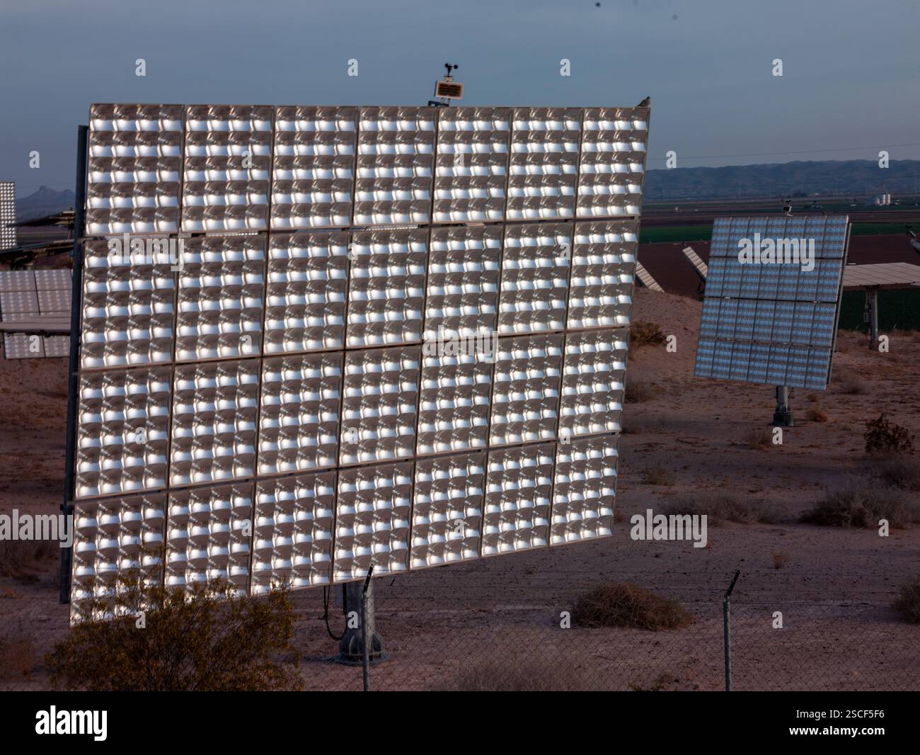 Obsolete Solar Farm Stock Photo - Alamy