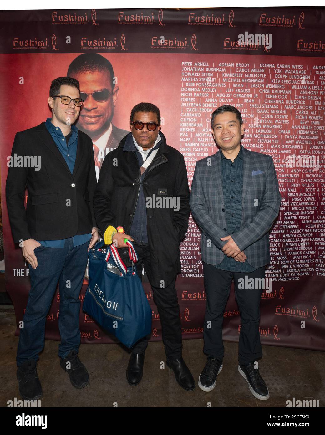 Jeff Kraus, George Wayne and Tommy Chen attends George Wayne's 2025 ...