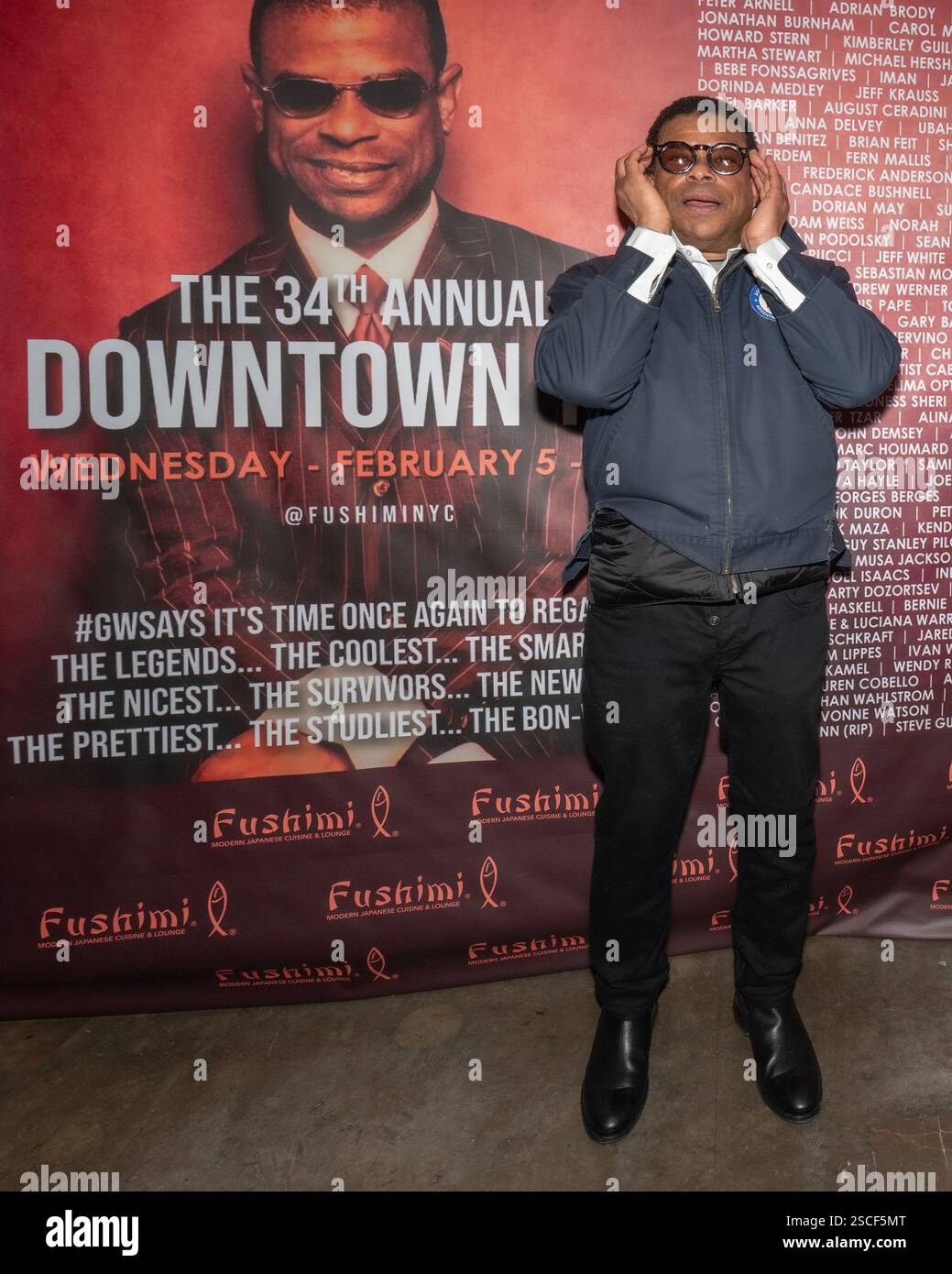 George Wayne attends George Wayne's 2025 Downtown 100 party at Fushimi ...