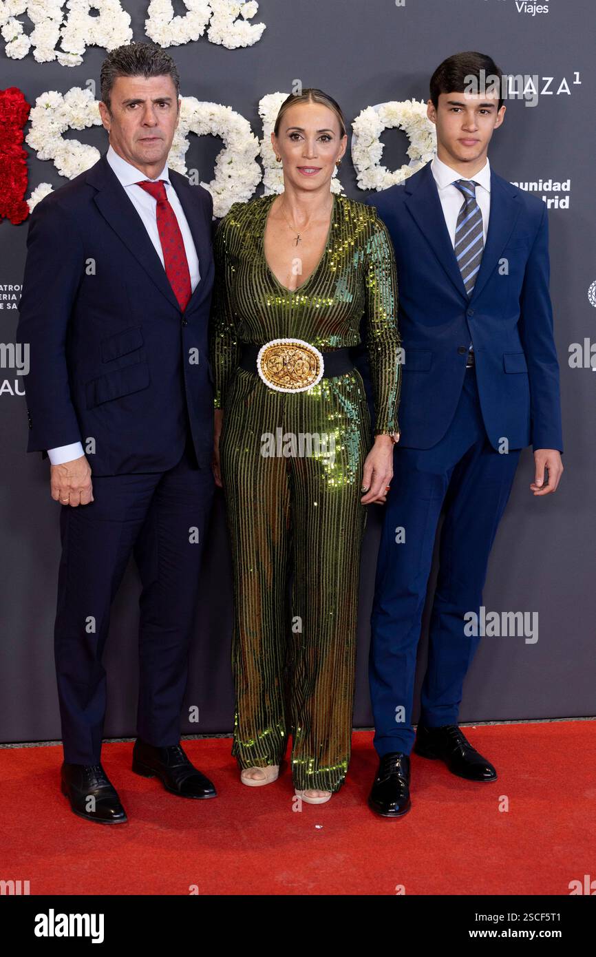 (L-R) Alejandro da Silva, Cristina Sanchez and Tomás Bastos attended ...