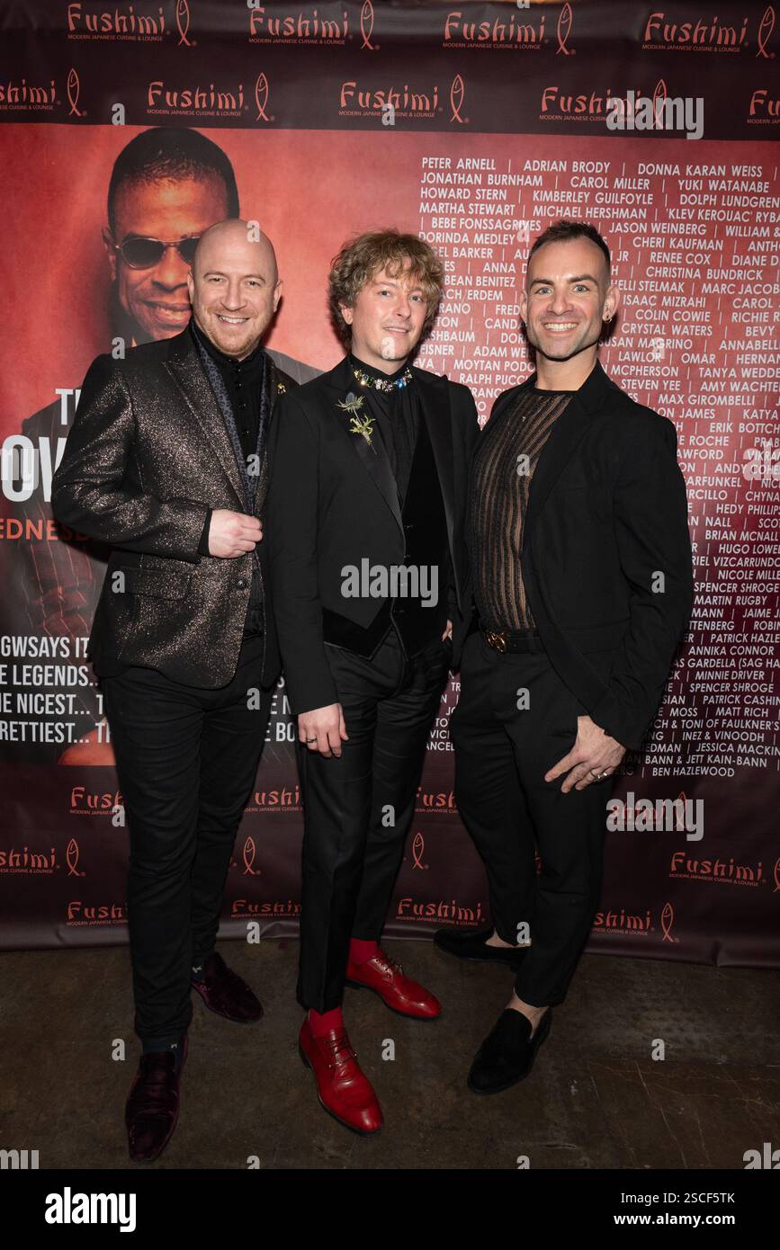 Joshua Kokeny, Marsin Mogielski and Robbie Fuhrer attends George Wayne ...