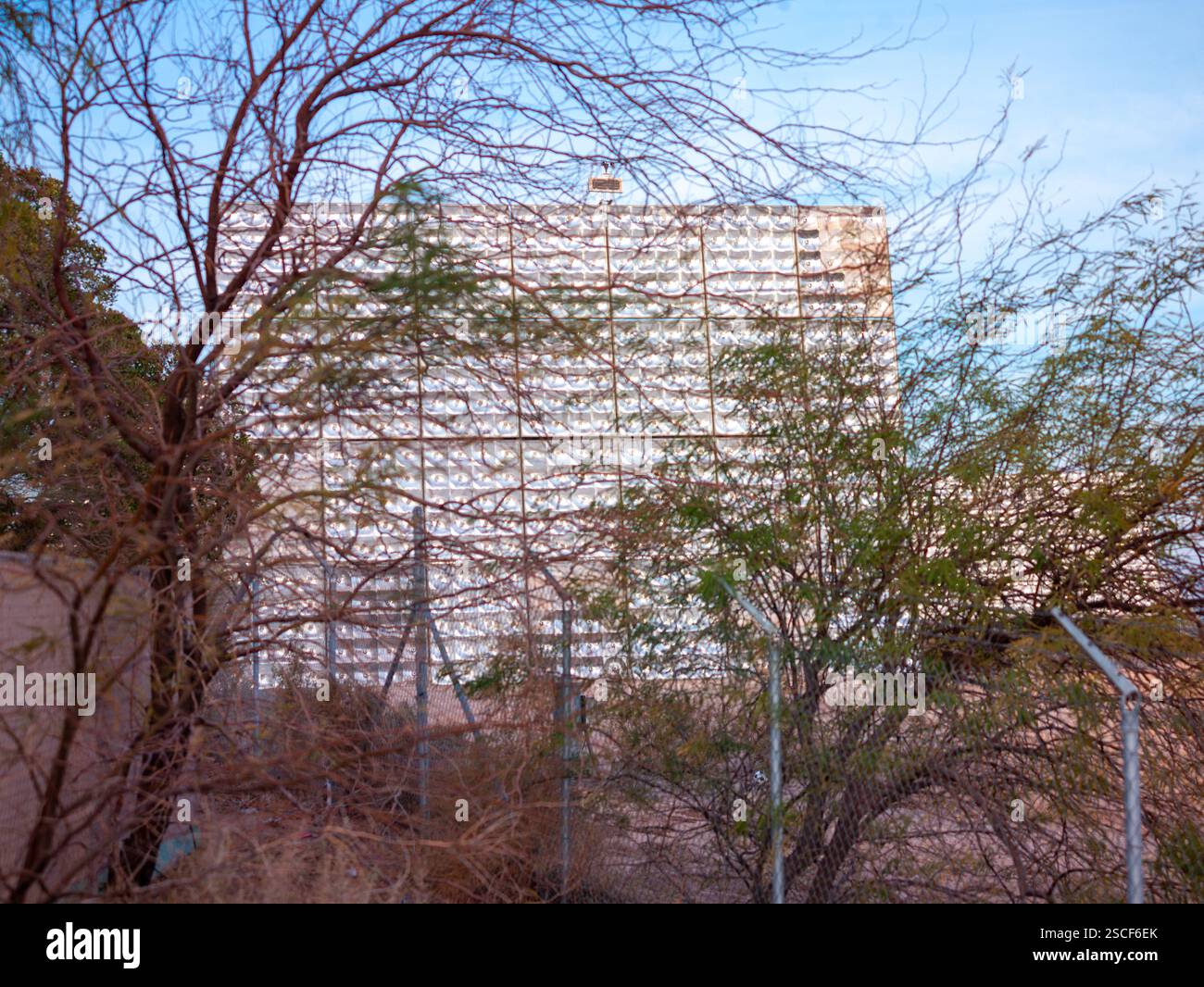 Obsolete Solar Farm Stock Photo - Alamy