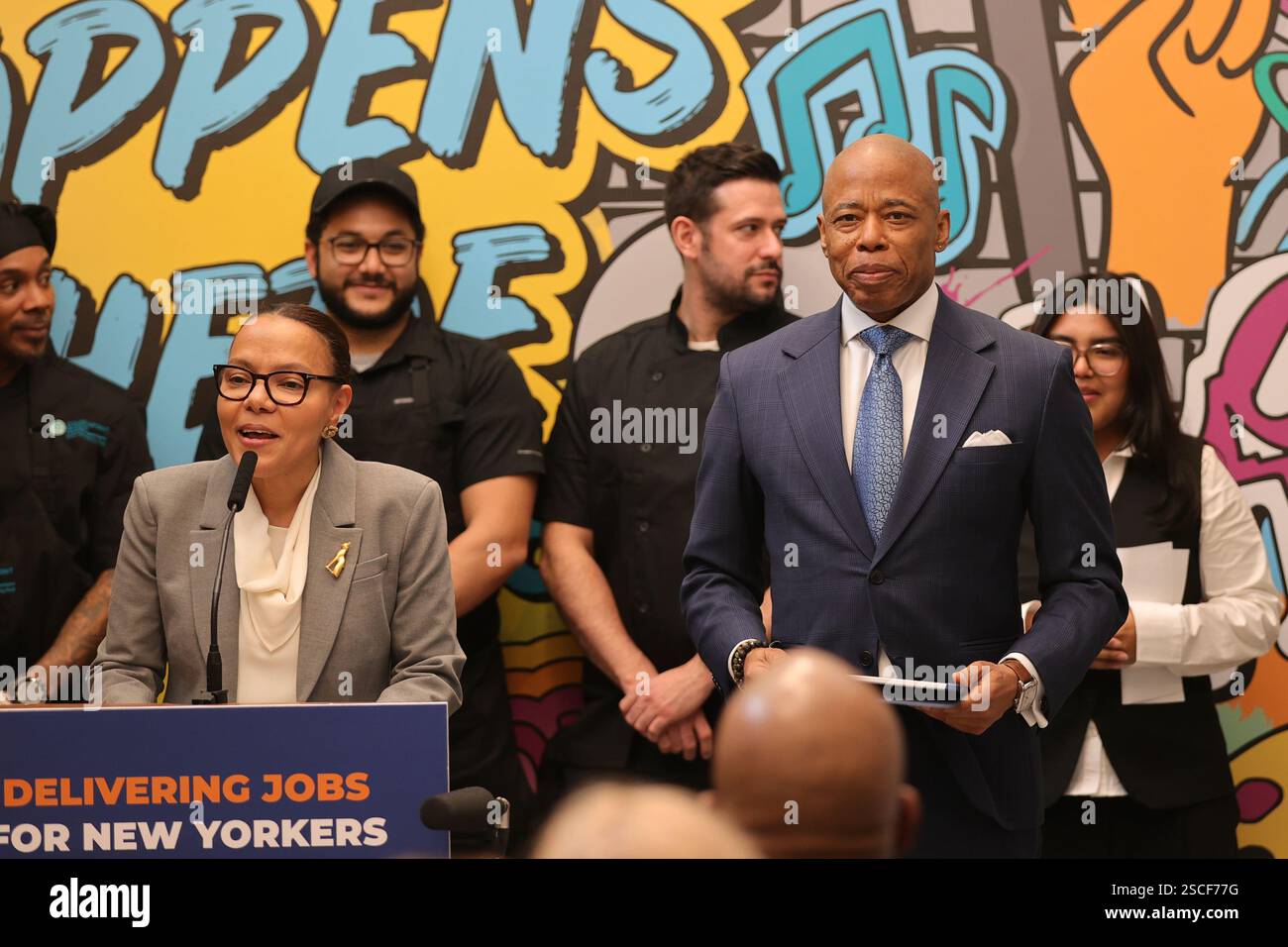 New York, USA. 07th Feb, 2025. NEW YORK, NEW YORK - FEBRUARY 06: Ana ...