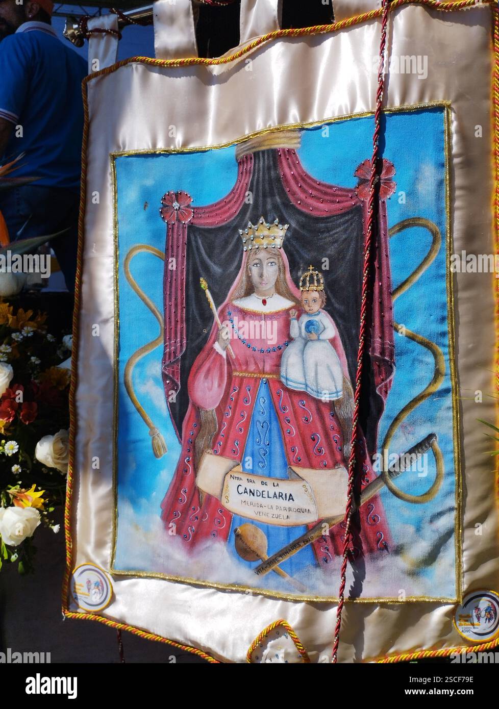 February 2, 2023. Merida Venezuela. Celebration of the day of the ...