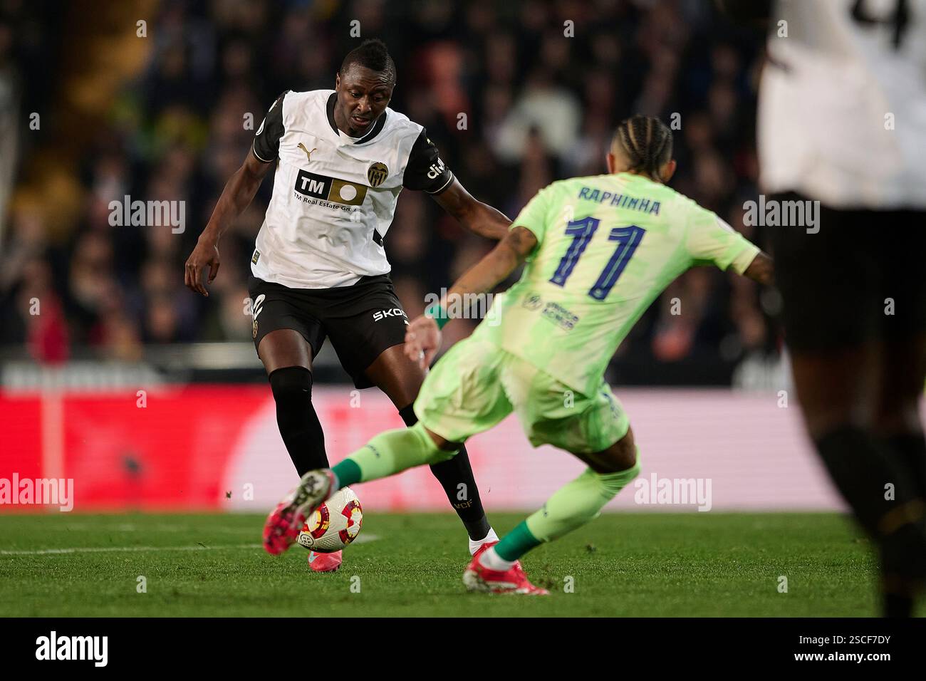 Valencia, Spain. 06th Feb, 2025. VALENCIA, SPAIN - FEBRUARY 6: Umar ...