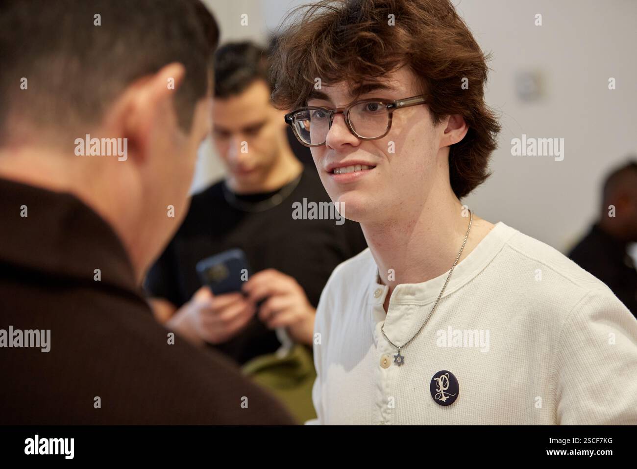 New York, New York, USA. 6th Feb, 2025. Designers Ben Stedman showcased ...