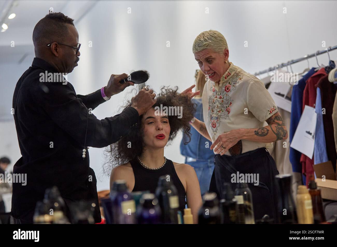 New York, New York, USA. 6th Feb, 2025. Designers Jack Milkes and Ben ...