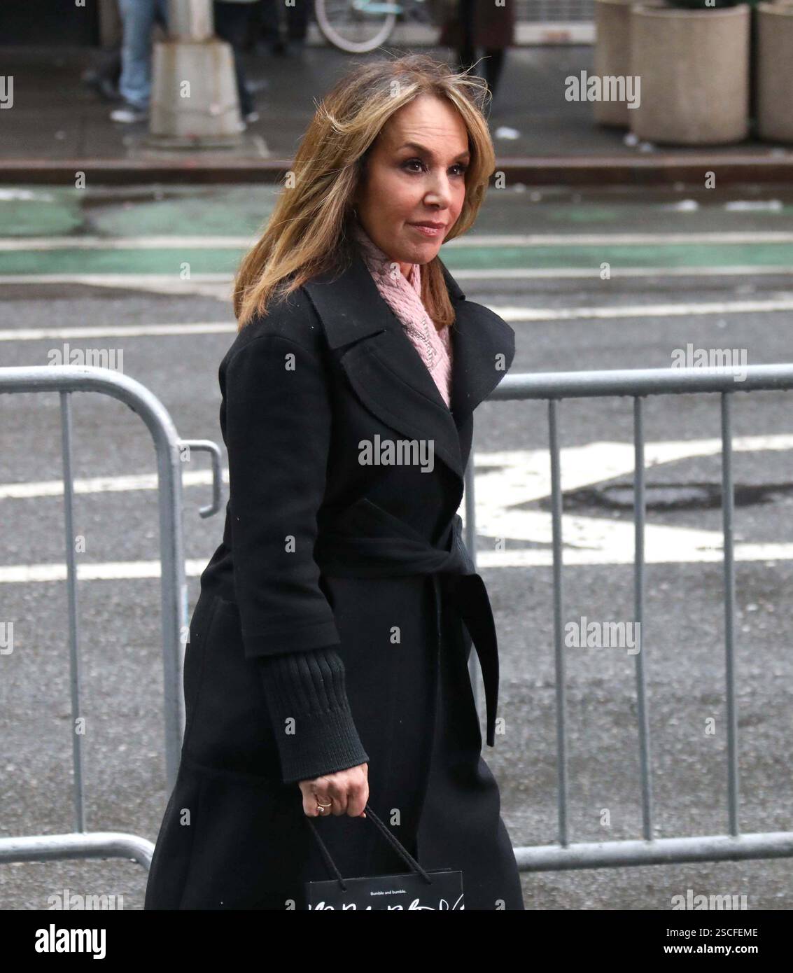 February 6, 2025, New York, New York, USA: News personality ROSANNA ...