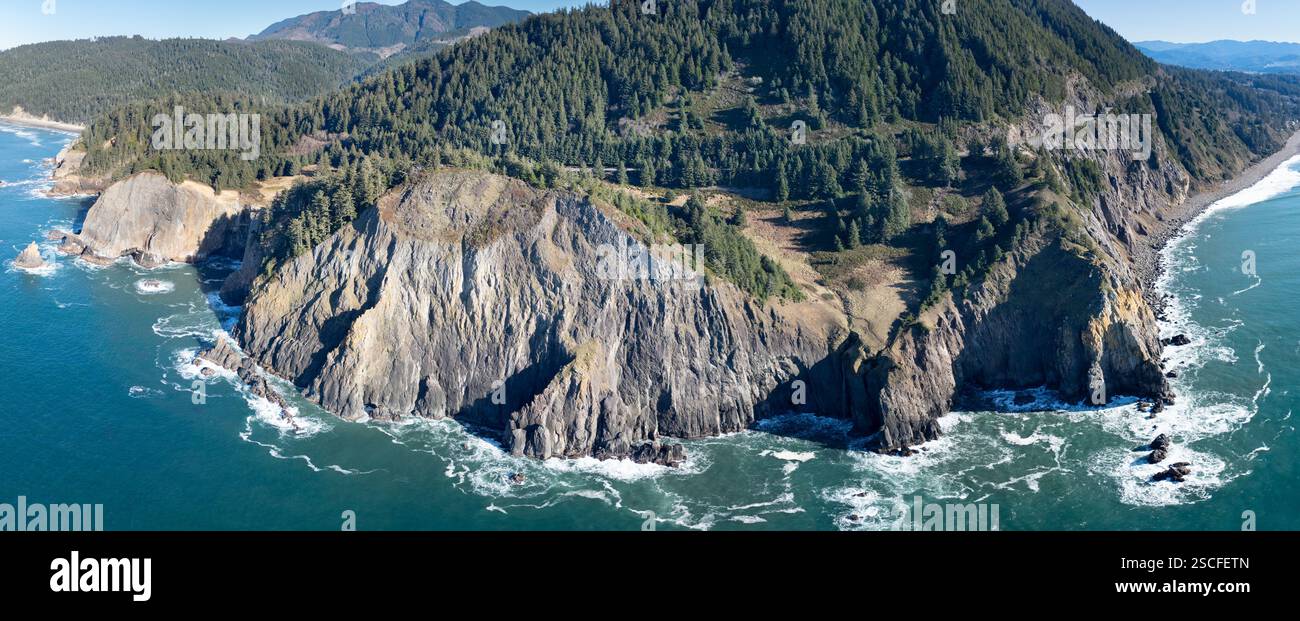 The Pacific Ocean washes against the rugged yet incredibly scenic ...