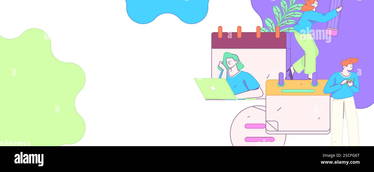 Check-in character flat vector concept operation hand-drawn ...