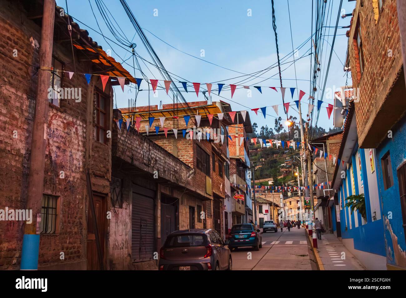 Carnival Season in Jr. Lima, Talavera - Apurimac, Peru Stock Photo - Alamy