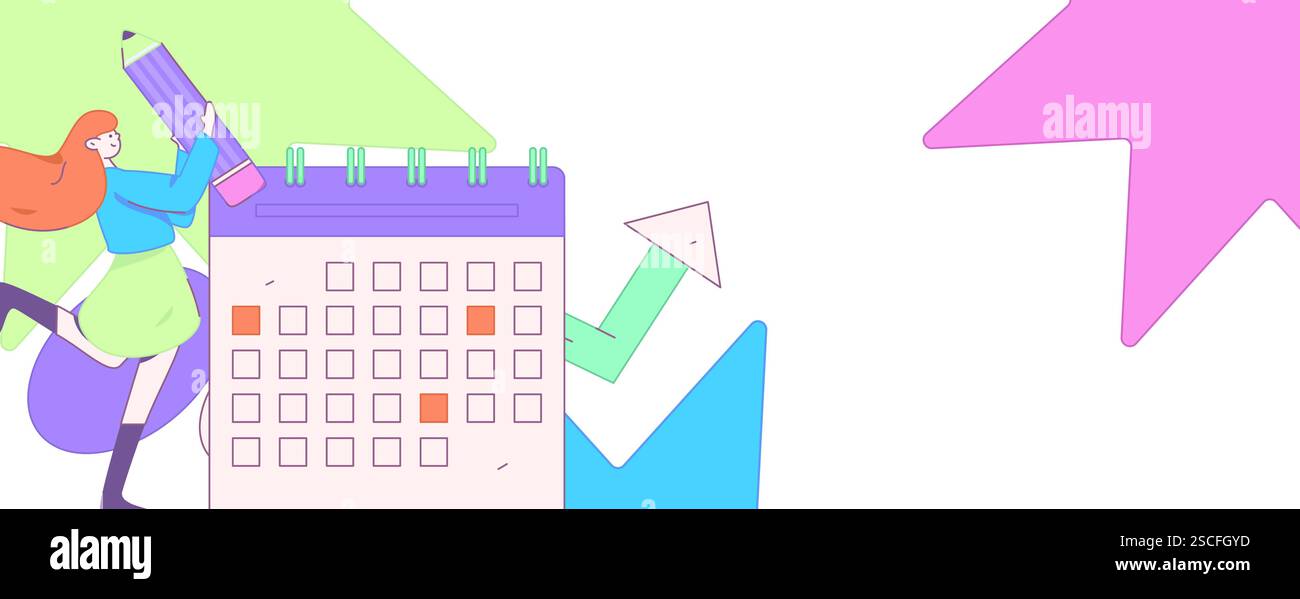 Check-in character flat vector concept operation hand-drawn ...