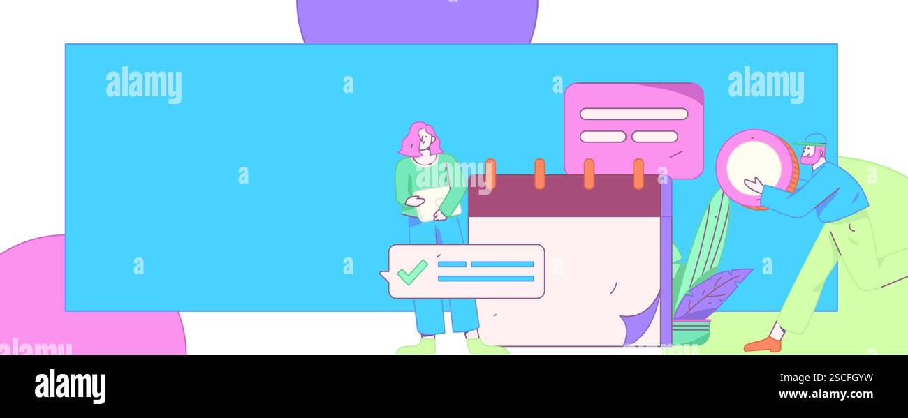 Check-in character flat vector concept operation hand-drawn ...