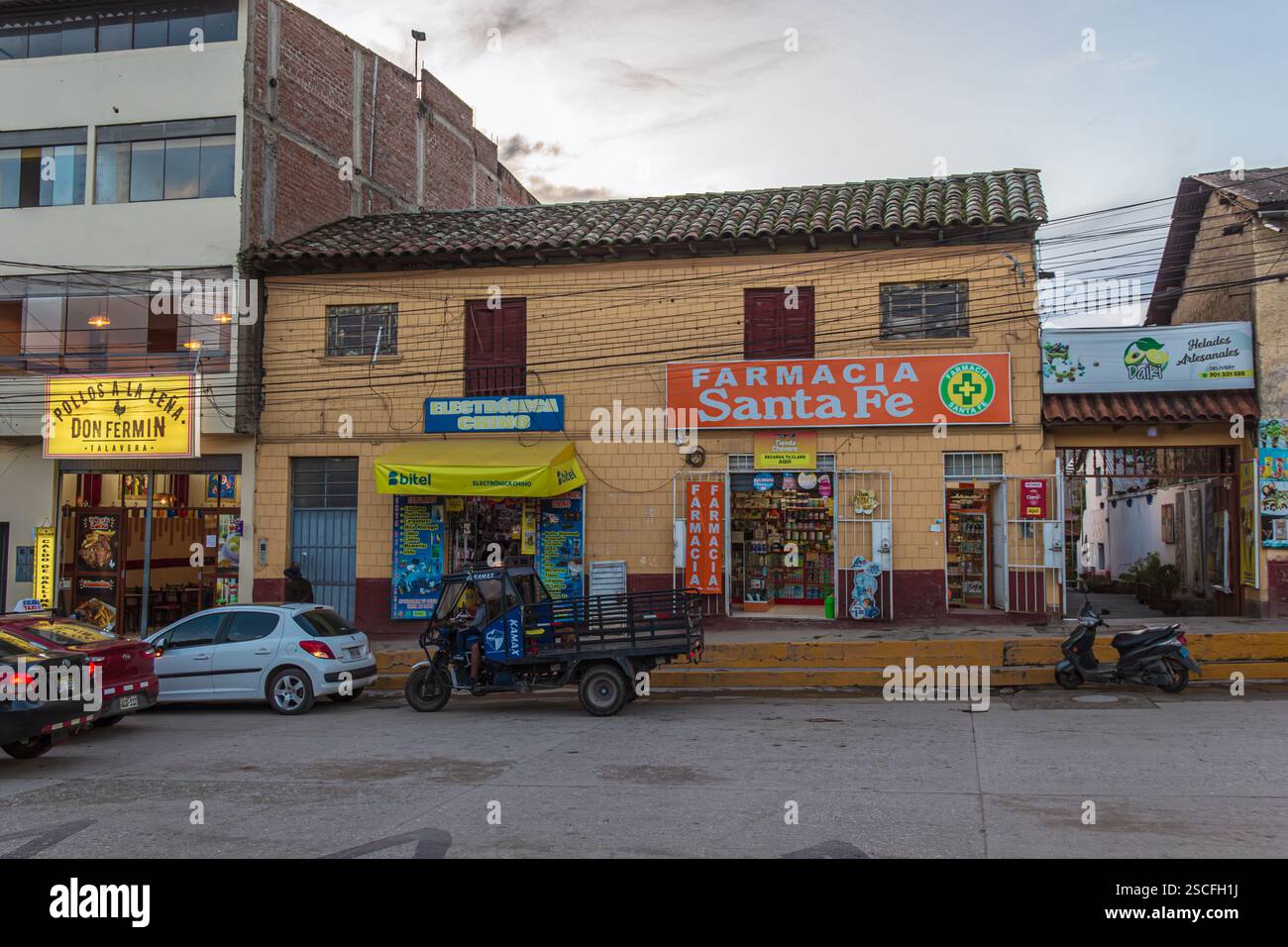 Streets of Talavera, Main Square - Apurimac, Peru Stock Photo - Alamy
