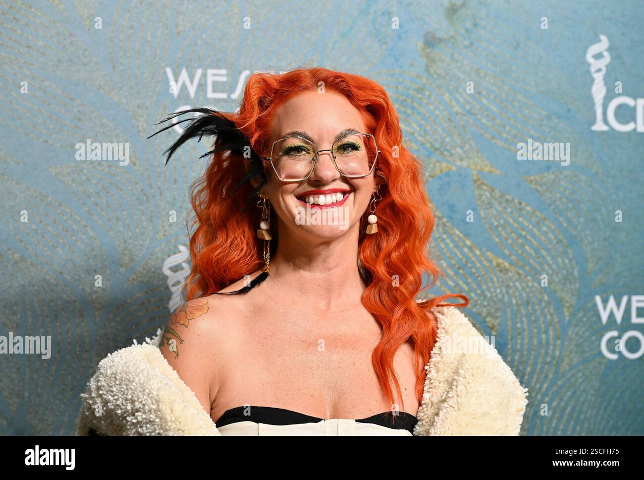 Los Angeles, USA. 06th Feb, 2025. Maranda Nichols Persico arriving to ...