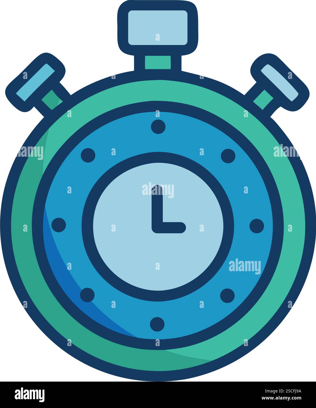Sports stopwatch timer illustration Stock Vector Image & Art - Alamy