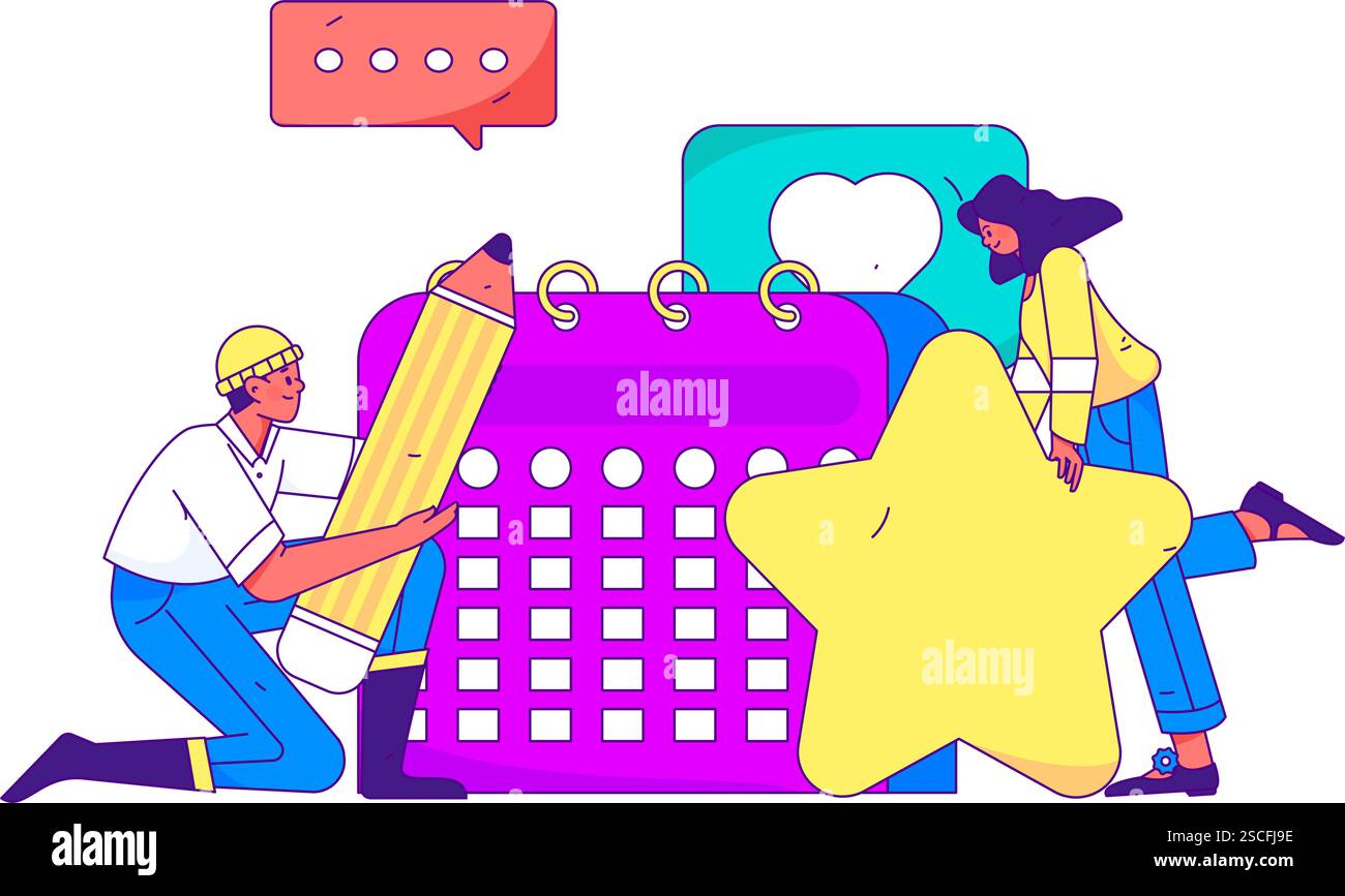 Check-in character flat vector concept operation hand-drawn ...