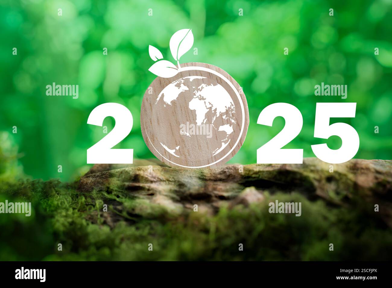 New Goals, Plans and Visions for Next Year 2025. Sustainable environment development goals ...