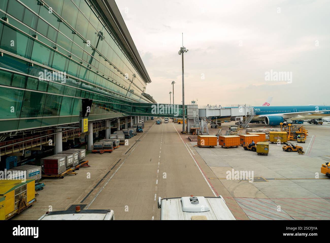 Ho Chi Minh, Vietnam - August 24, 2024: a view of the airport terminal ...