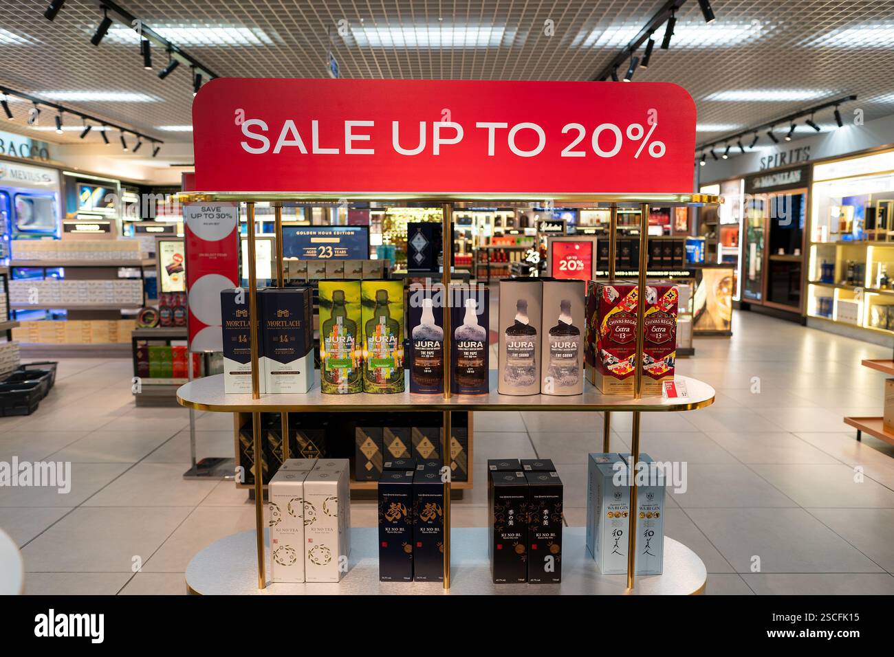 Ho Chi Minh, Vietnam - August 24, 2024: bottles of alcohol displayed ...