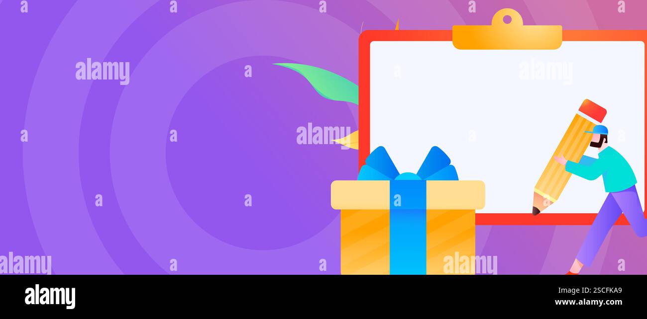 Check-in character flat vector concept operation hand-drawn ...