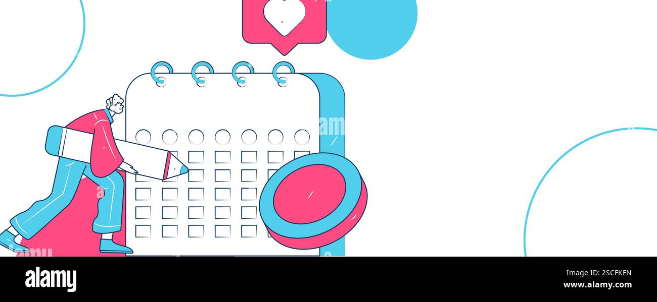 Check-in character flat vector concept operation hand-drawn ...