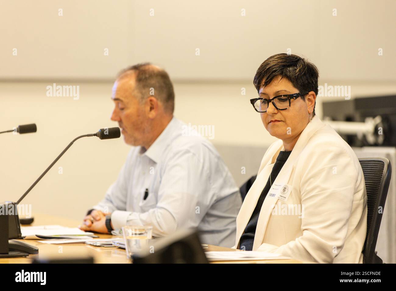 Melbourne, Australia. 07th Feb, 2025. Homes Victoria CEO Simon Newport ...