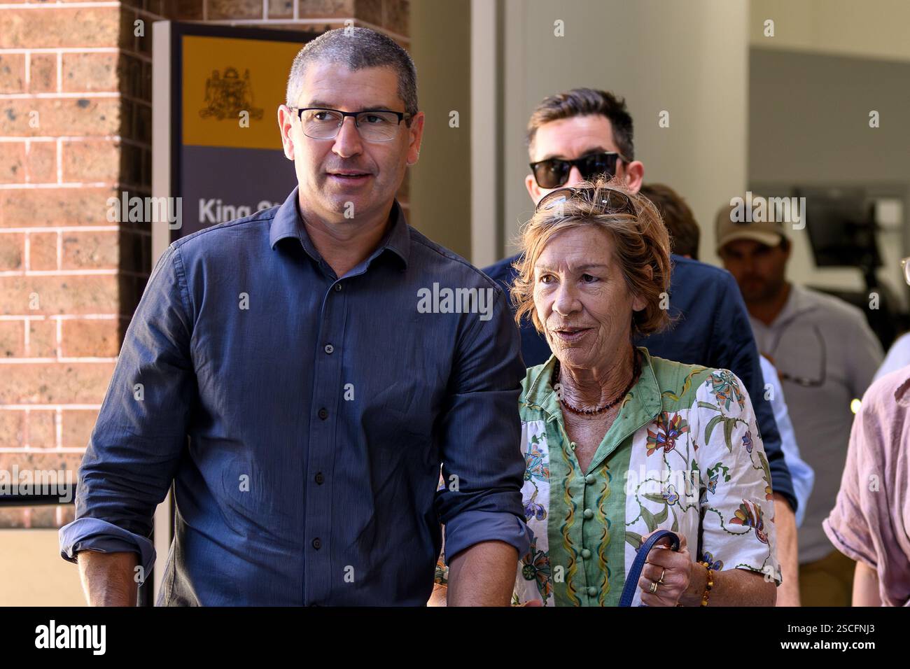 Sydney, Australia. 07th Feb, 2025. Gemma Murphy (R) at Supreme Court of ...