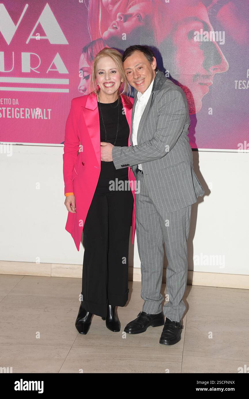 Rome, Italy. 06th Feb, 2025. Rome, Cinema Barberini Premiere of the ...