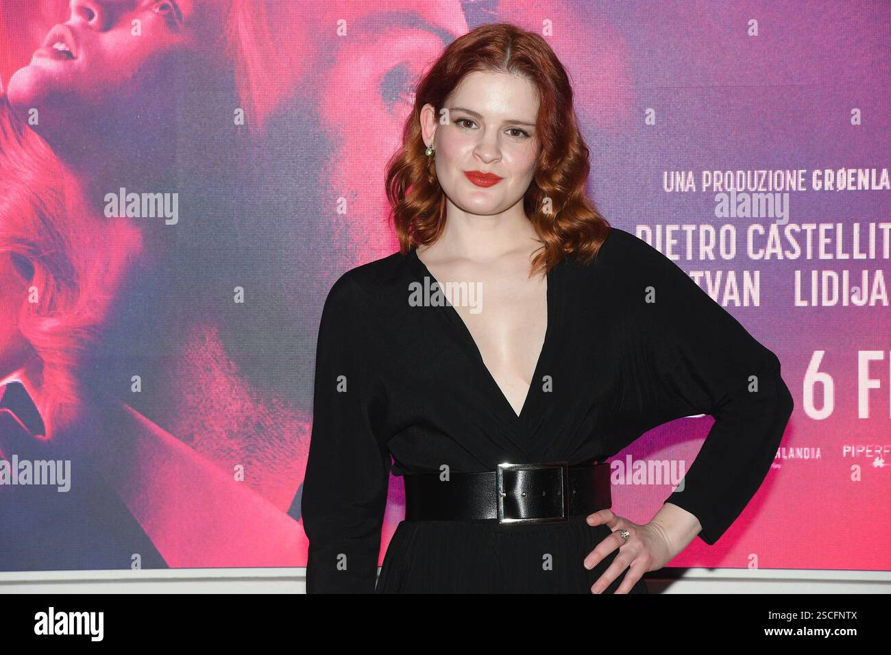 Rome, Italy. 06th Feb, 2025. Rome, Cinema Barberini Premiere of the ...