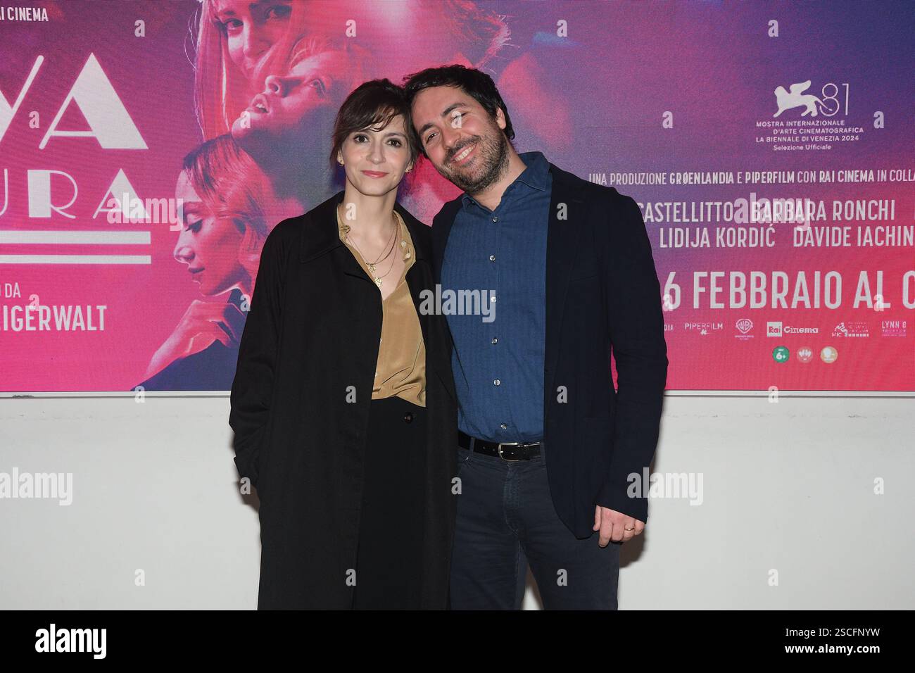 Rome, Italy. 06th Feb, 2025. Rome, Cinema Barberini Premiere of the ...