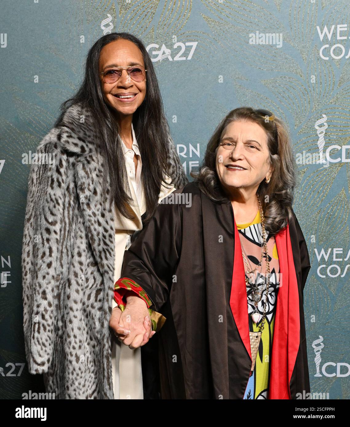 Los Angeles, USA. 06th Feb, 2025. MIchelle Cole and Julie Weiss ...