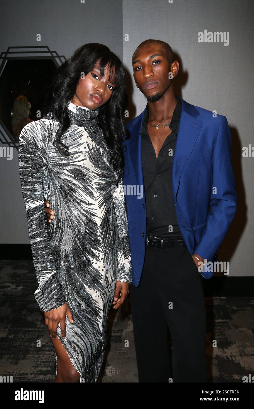 Dallas, TX, USA. 2nd Oct 2024. Models backstage at the Dallas Fashion ...