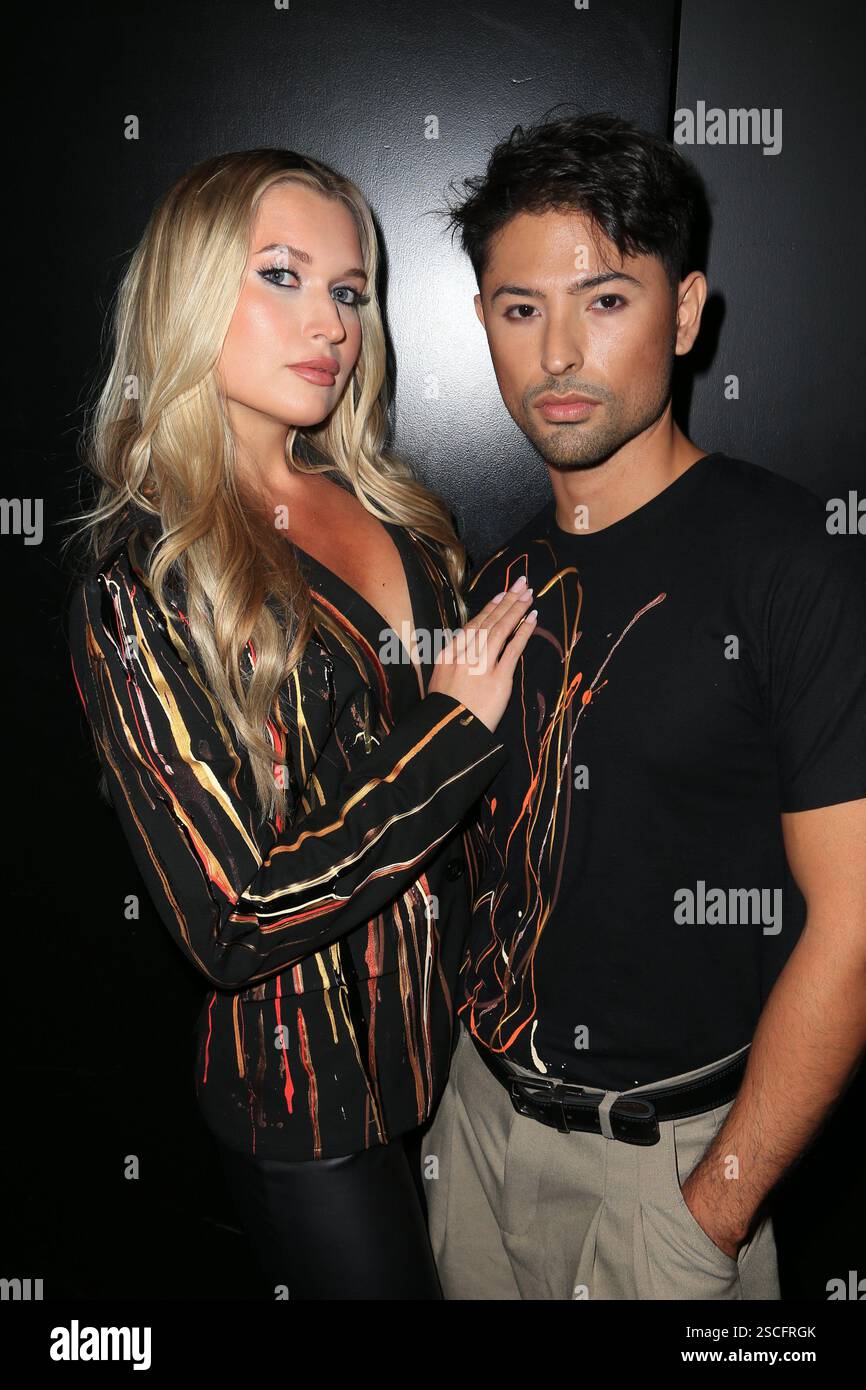 Dallas, TX, USA. 2nd Oct 2024. Models backstage at the Dallas Fashion ...