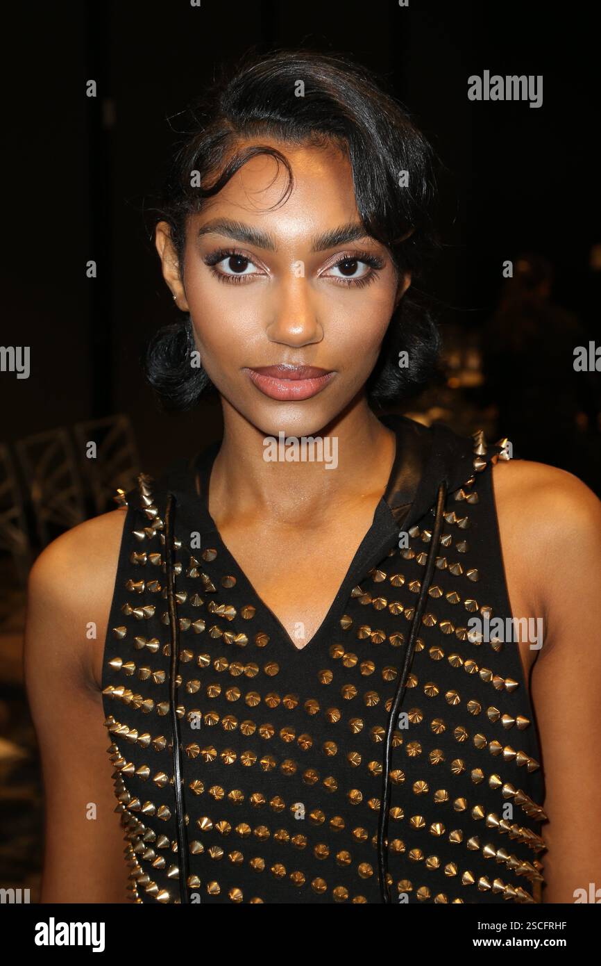 Dallas, TX, USA. 2nd Oct 2024. Models backstage at the Dallas Fashion ...