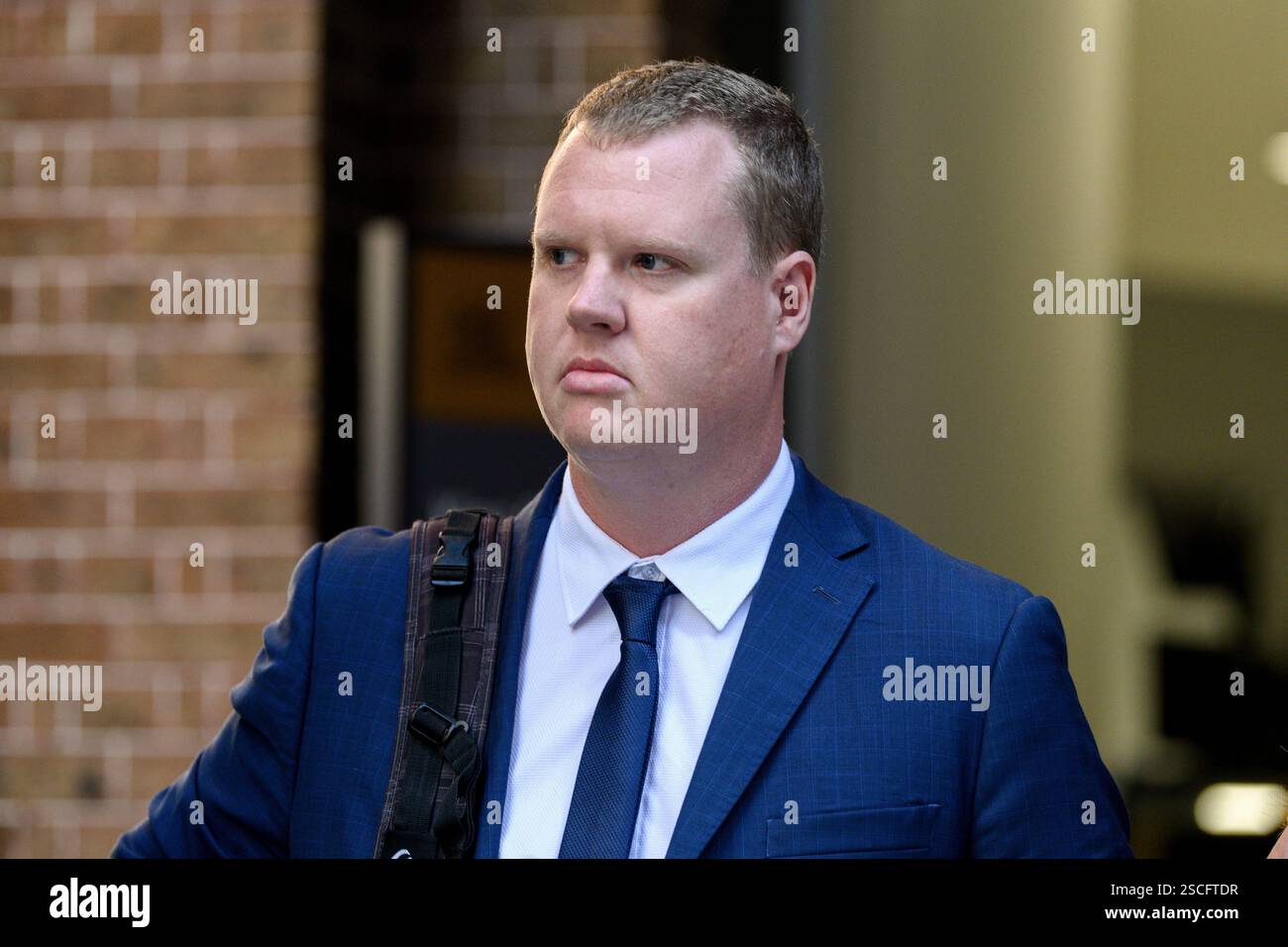 Sydney, Australia. 07th Feb, 2025. Senior Constable Kristian White ...